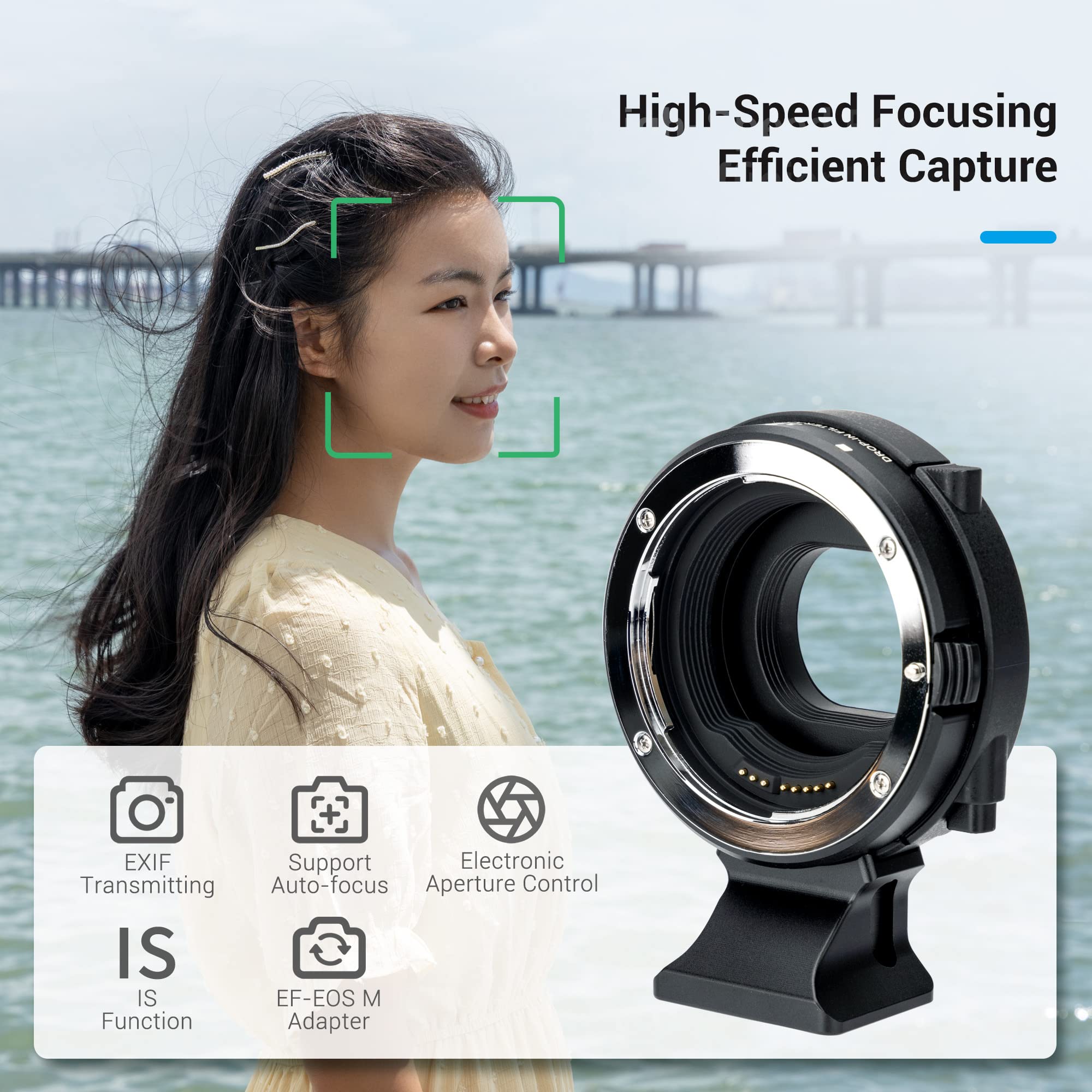 Mua EF-EOS M Drop-in Filter Mount Adapter with Variable Neutral Density ...