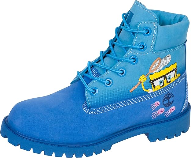 Timberland Kids Spongebob 6" Premium Boot with Lined Tongue TB0A22M7J45 ...