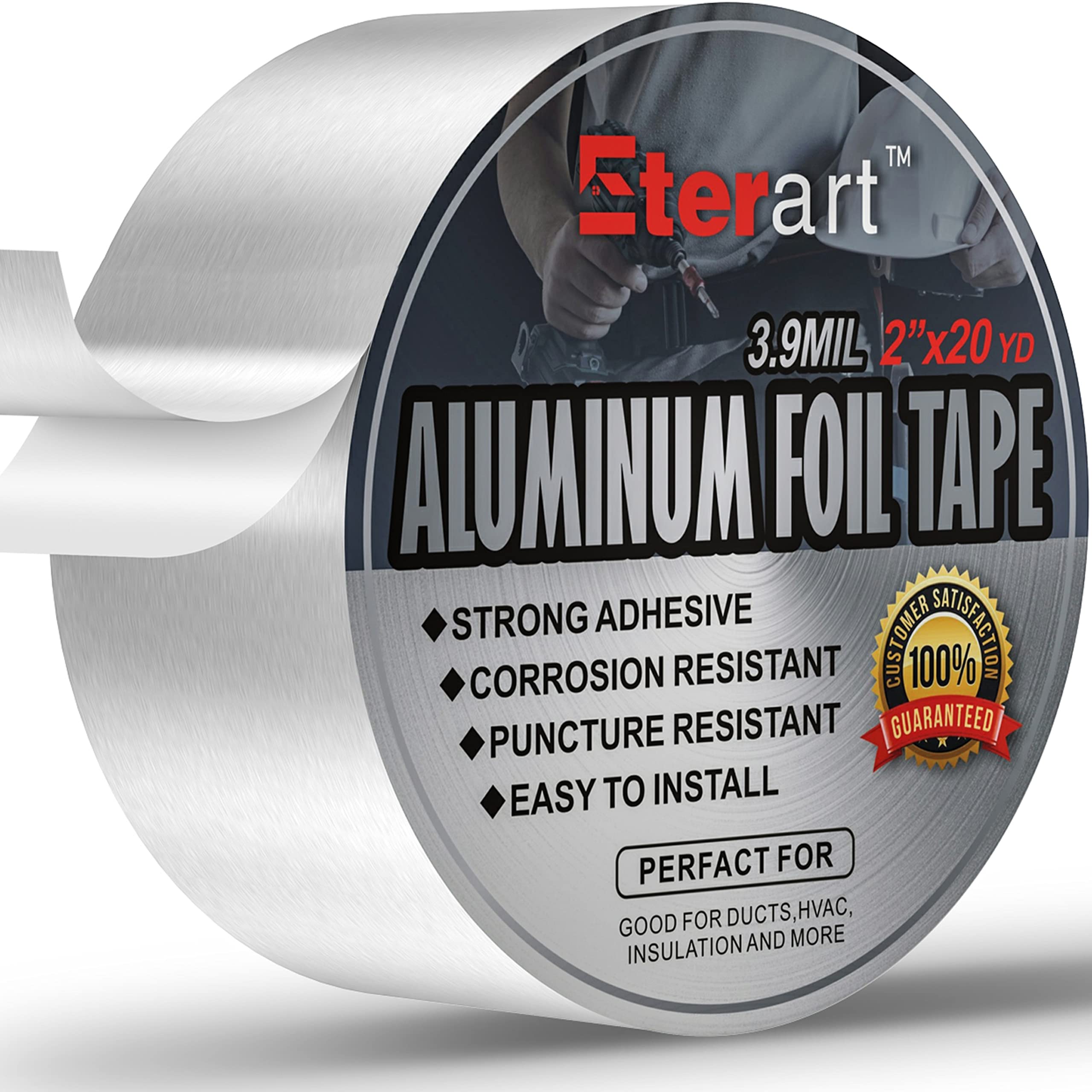 Mua Aluminum Foil Duct Tape Heavy Duty,High Temperature Sealing and ...