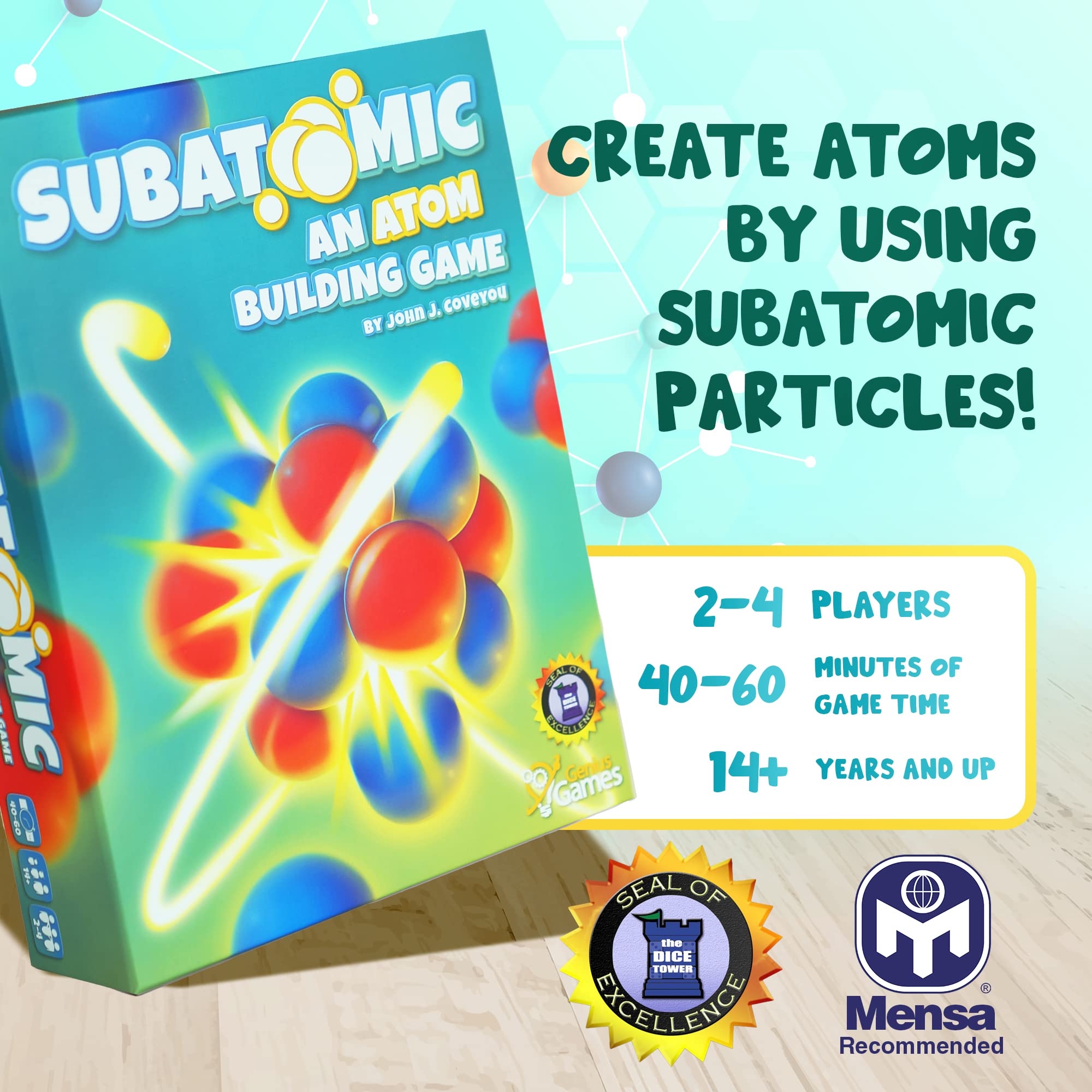 Mua Subatomic: an Atom Building Game (2nd Edition) | A Chemistry Game ...