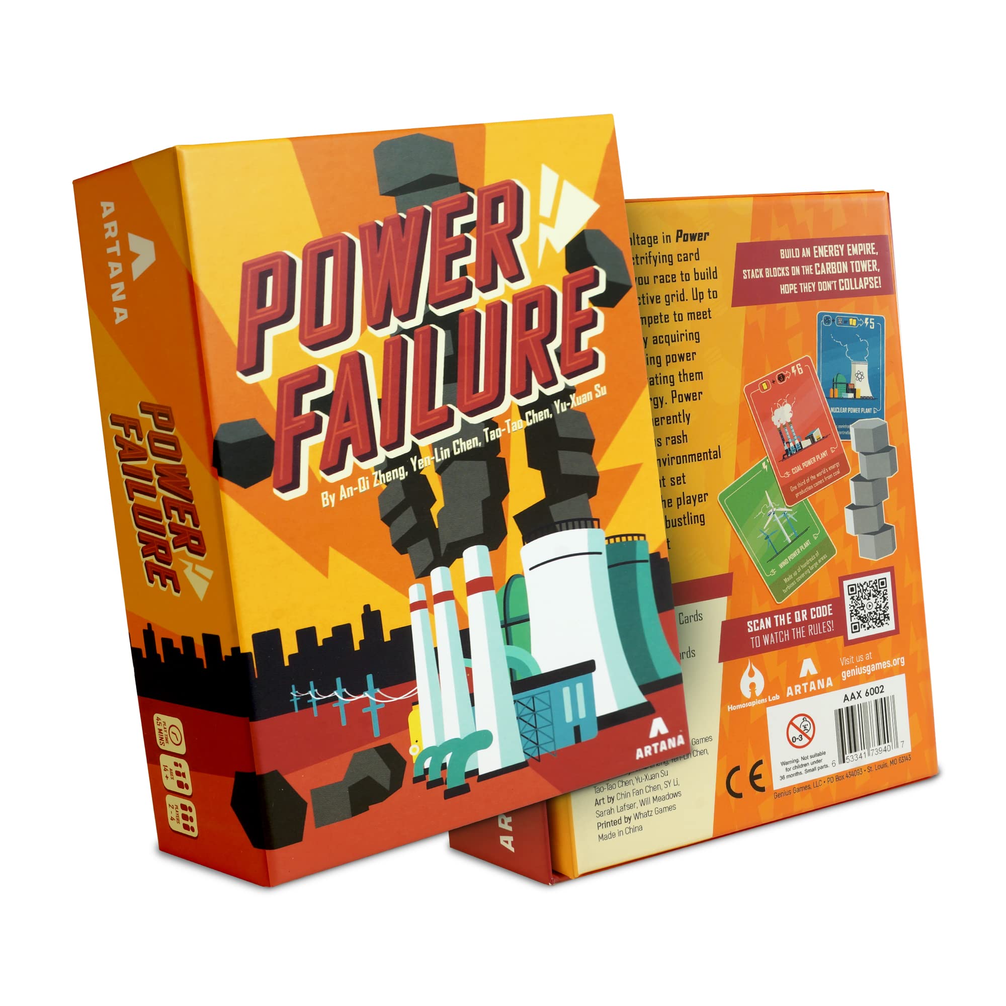 Mua Power Failure: A Strategy Card Game About Power Plants and Energy ...