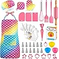 Amazon.com: GIFTINBOX Kids Cooking and Baking Set, 54 PCS Complete Kit ...