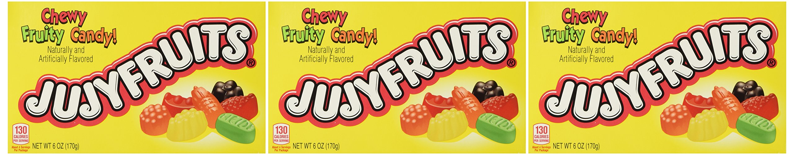 Amazon.com : Jujubes Original Candy (Pack of 3) 6.5 Ounce Theater Boxes ...