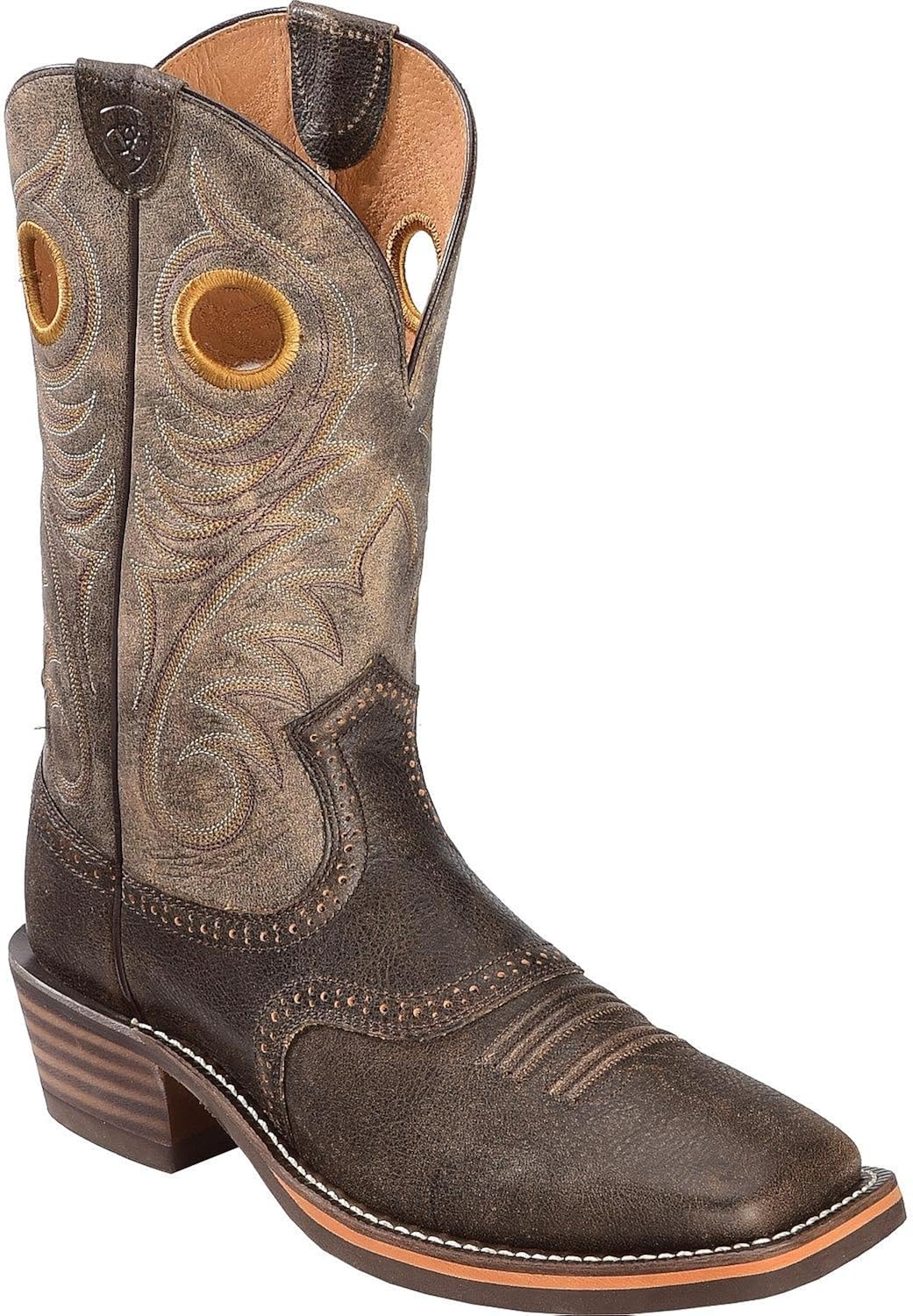 Amazon.com | ARIAT Men's Heritage Roughstock Western Boot | Western
