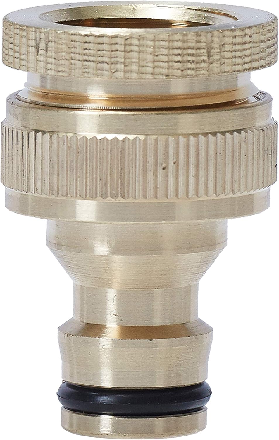 ANSIO Garden Hose Tap Connector 3/4 Inch & 1/2 Inch Outdoor Threaded ...