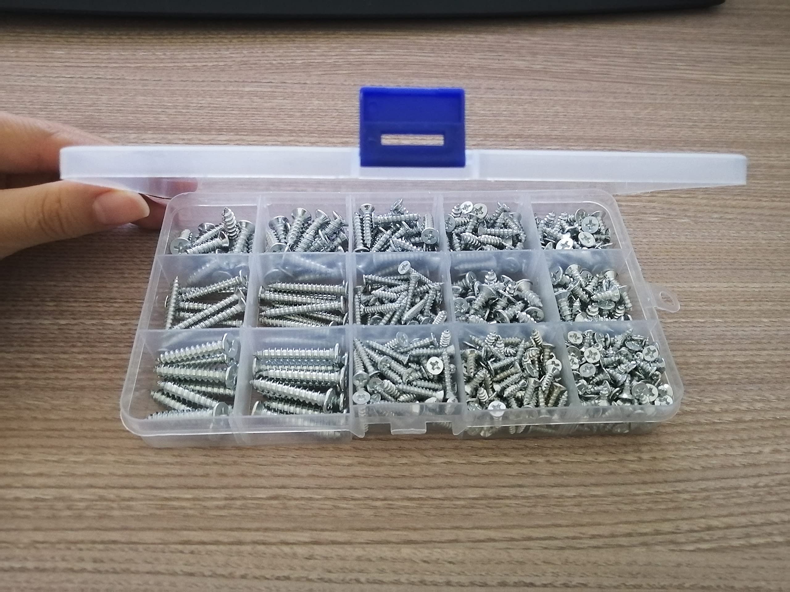 Mua Wood Screw Cross Hole Countersunk Wood Screw Set 17.1 oz (485 g ...