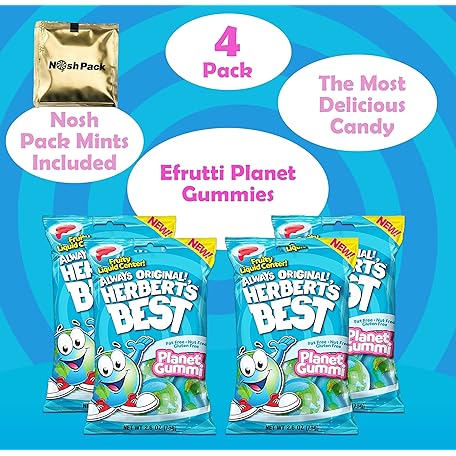 Mua NOSH PACK Efrutti Planet Gummies Earth Gummys Tik Tok Candy ASMR ...