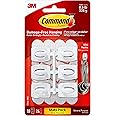 Command Mini Hooks Value Pack, White, 18-Hooks (17006-18ES), S-Hooks ...