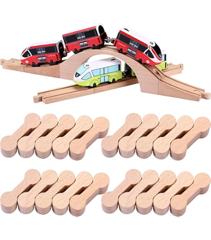 Lego Train Track Wood Train Track Expansion Bridge Replacement Wooden ...
