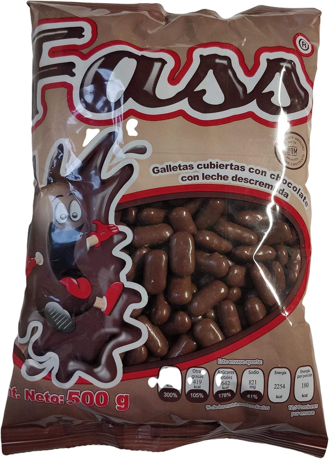 GALLETA CON CHOCOLATE FASS (CHOCOLATE, 500 GR): Amazon.com.mx ...