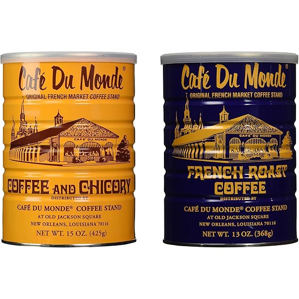 Ground Coffee Half A Dozen Cans (6 Cans) Of Coffee Du Monde – 15 Oz ...