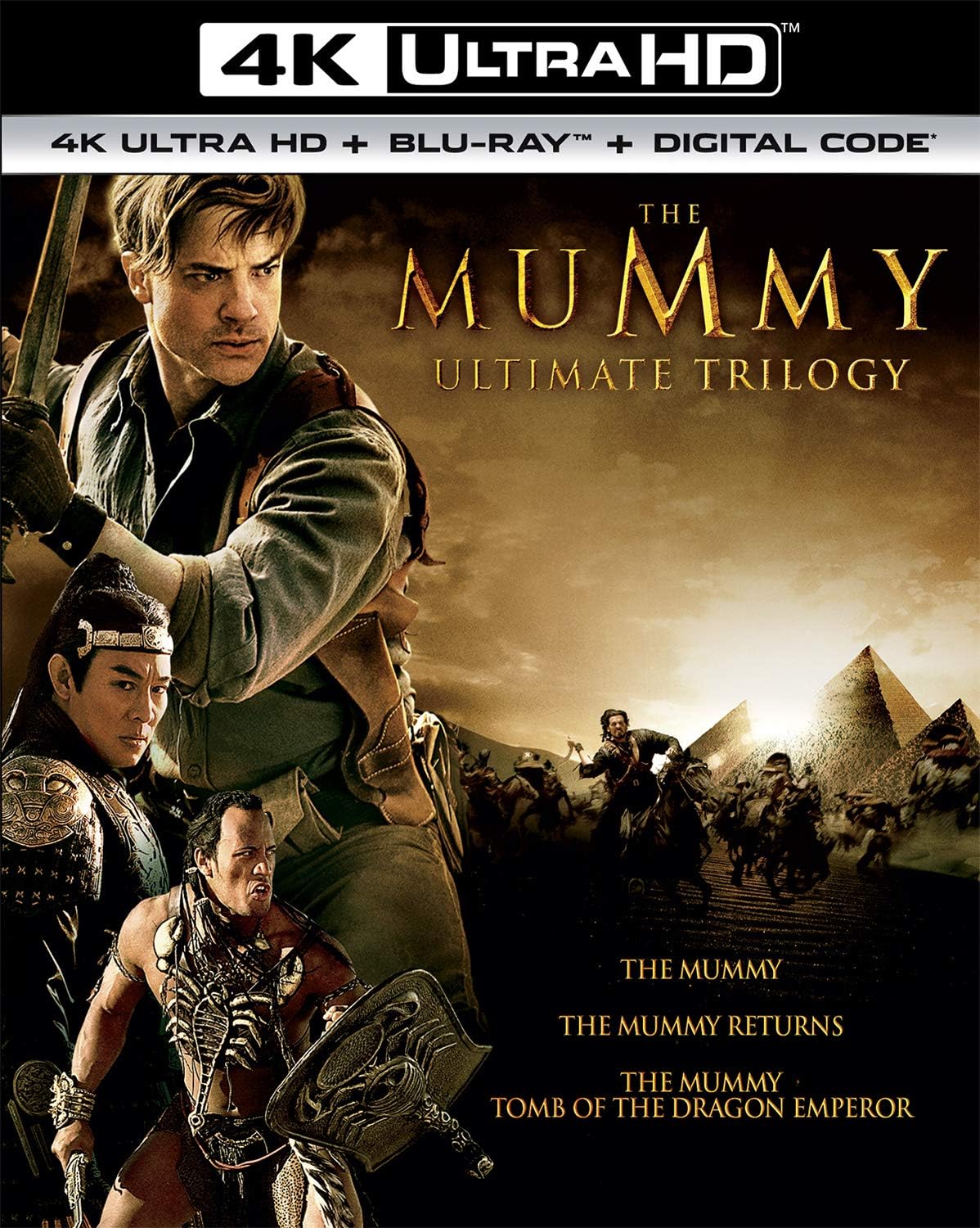 The Mummy Ultimate Trilogy [Blu-ray]: Amazon.co.uk: Mummy Ultimate Trilogy: DVD & Blu-ray
