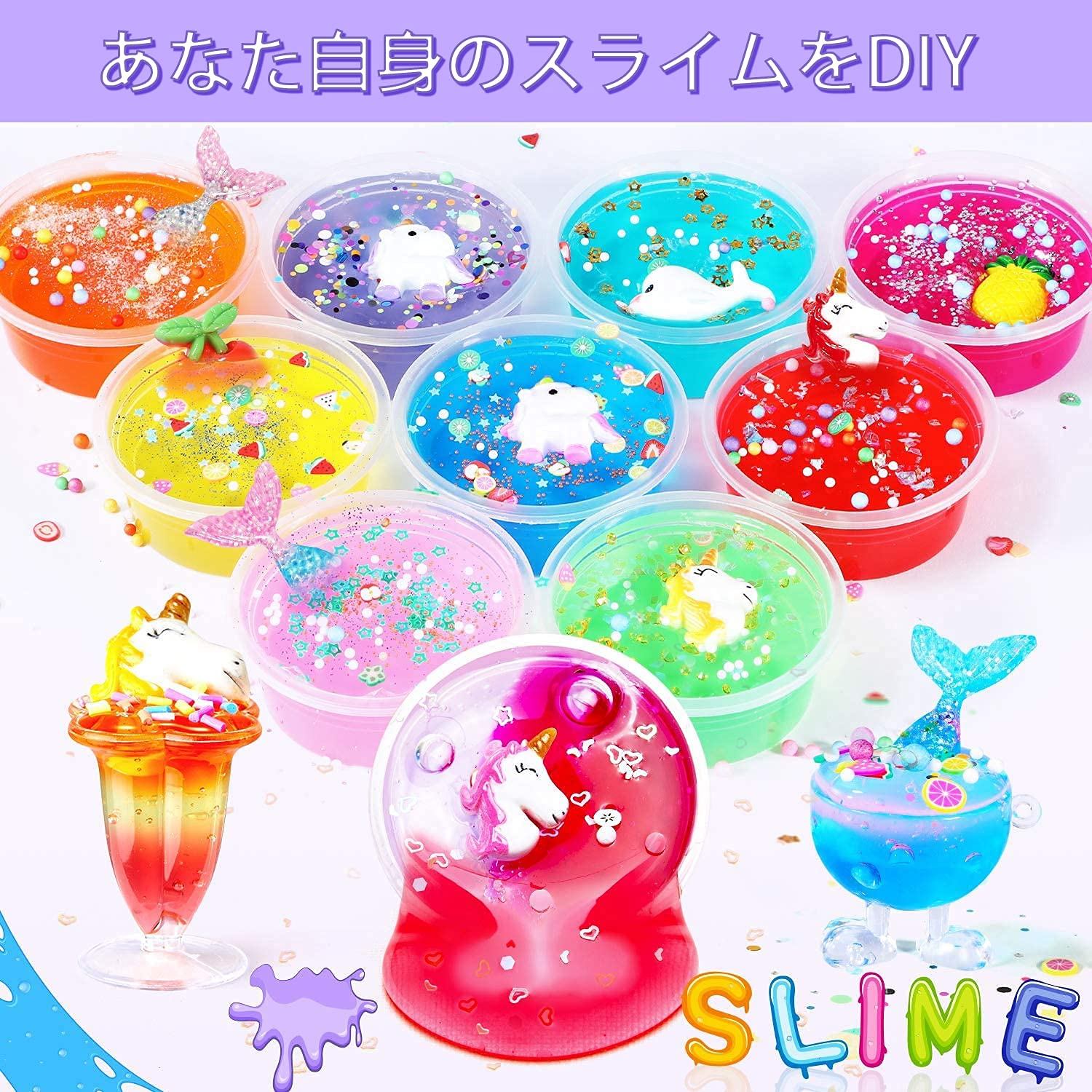 Mua Slime Kit, Crystal Clay, DIY Set, Toys, Handmade Tools, Fishbowl ...