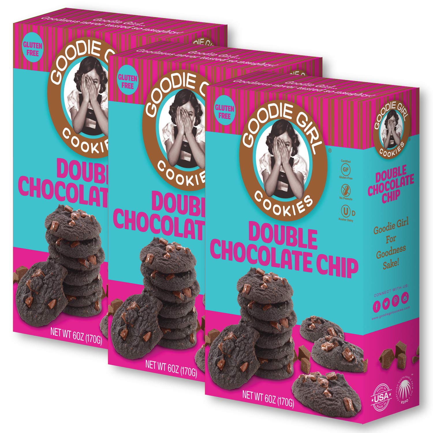 Amazon.com: Goodie Girl Cookies, Birthday Cake, Mint Cookies & Fudge ...