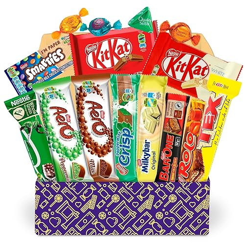 Chocolate Candy Variety Pack - 11 Chocolate Bars & 4 Sweets from South ...