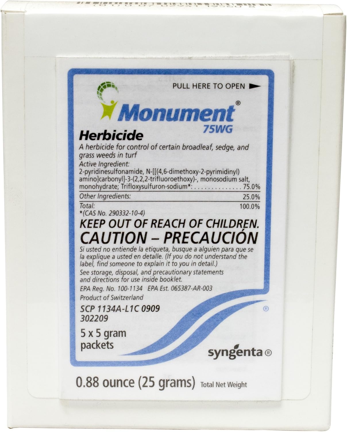 Amazon.com : Monument 75 WG Selective Herbicide for Warm Season Turf ...