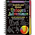 Unicorn Adventure Scratch and Sketch: An Art Activity Book for Creative ...