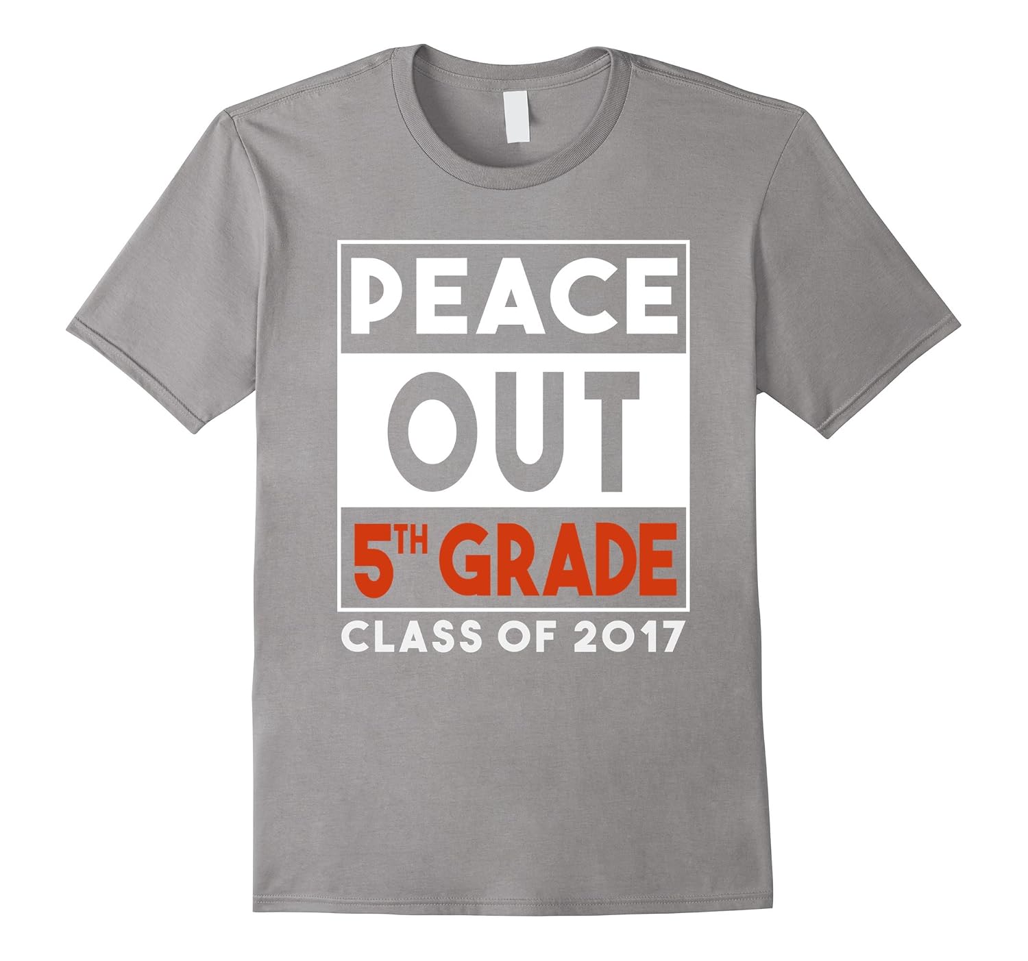 Kids Peace Out 5th Grade Shirt 5th Grade Graduation Shirt CD Canditee