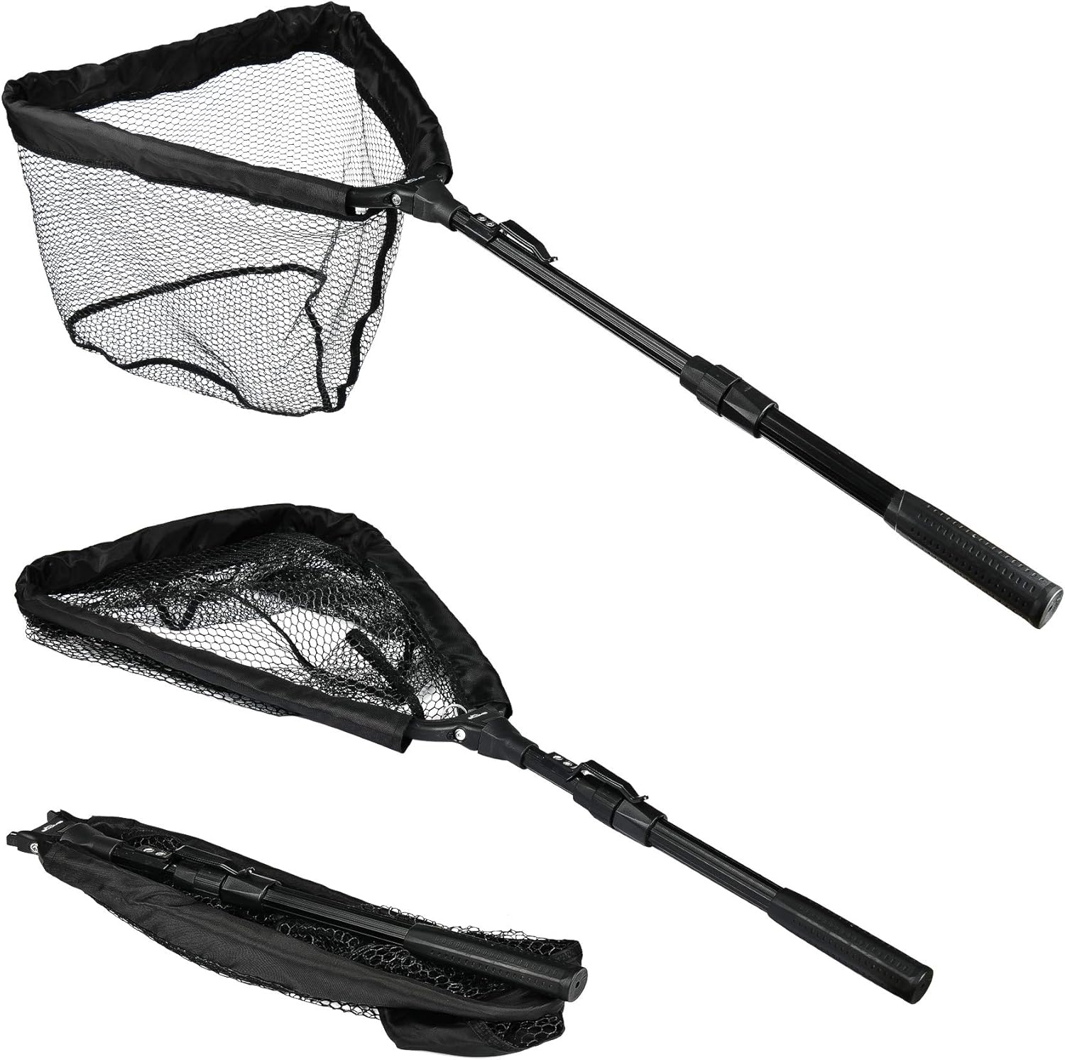 Booms Fishing N04 Fishing Net Telescopic Handle Compact Folding Fish ...