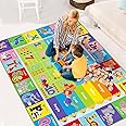 Amazon.com: ABC Carpet, Kids Rugs for Playroom, Educational Play Mat ...