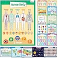 Amazon.com: merka Educational Wall Posters: Addition, Subtraction ...