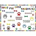 Amazon.com : Paw Print Bulletin Board Set and Sunday School Decor for ...