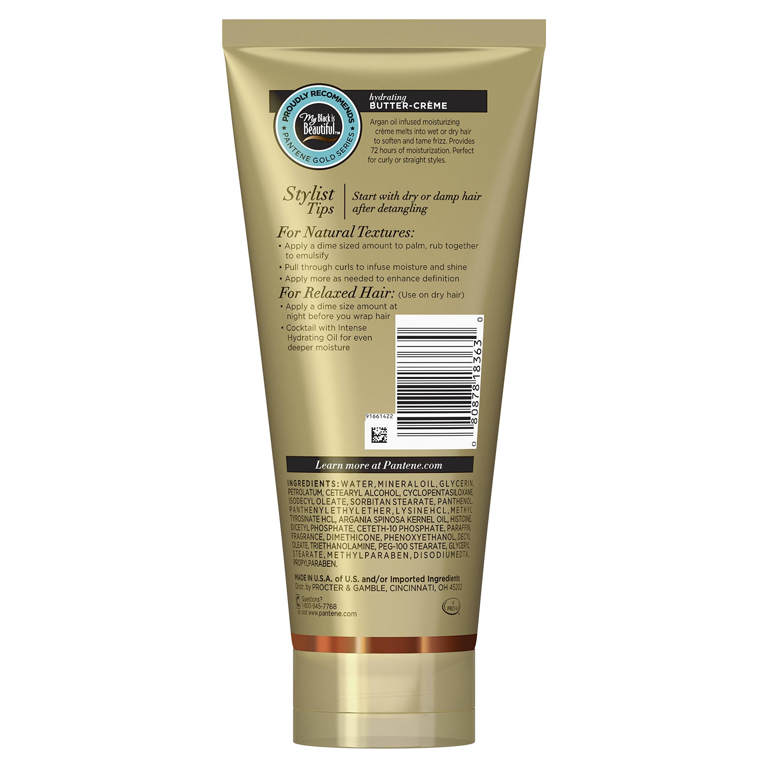 Mua Pantene ProV Gold Series Hydrating Butter Cream, 6.8 Ounce trên ...