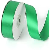Amazon.com: 1 Inch x 25 Yards Single Face Solid Color Satin Ribbon Roll ...