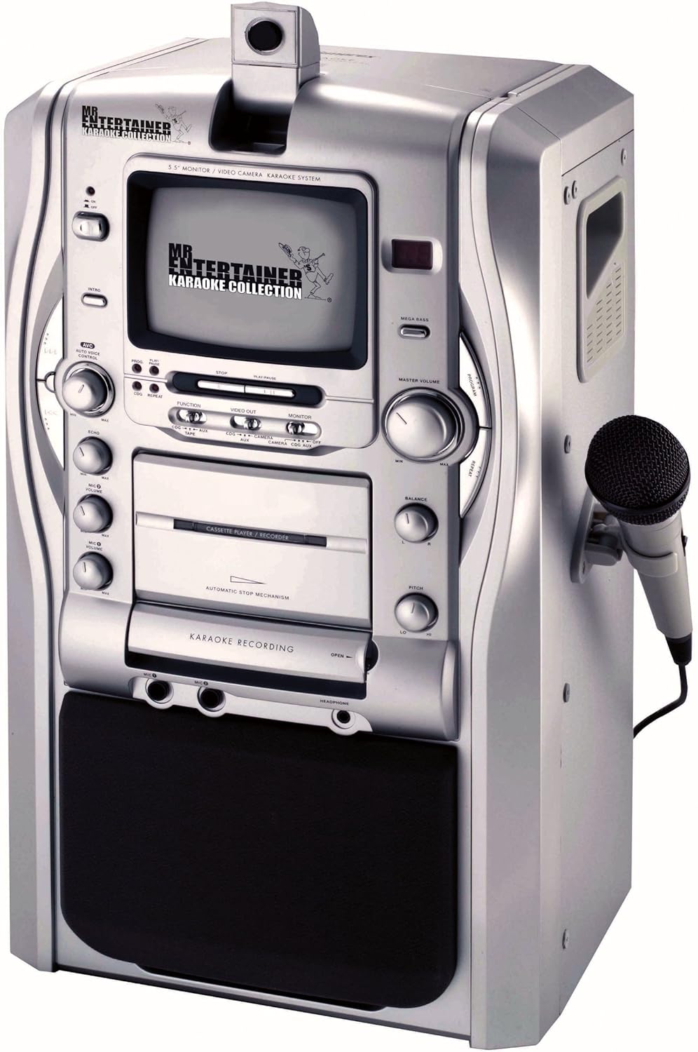 Mr Entertainer ZE009Z - CDG Karaoke Machine including Disc and ...