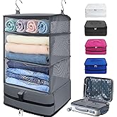 Amazon.com: Surblue Hanging Shelves Travel Compression Packing Cube for ...