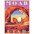 Amazon.com: Moab Utah Design A Souvenir Magnet 4-Inch : Home & Kitchen