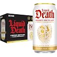 Amazon.com: Liquid Death, Cherry Obituary, Cherry-Flavored Sparkling ...
