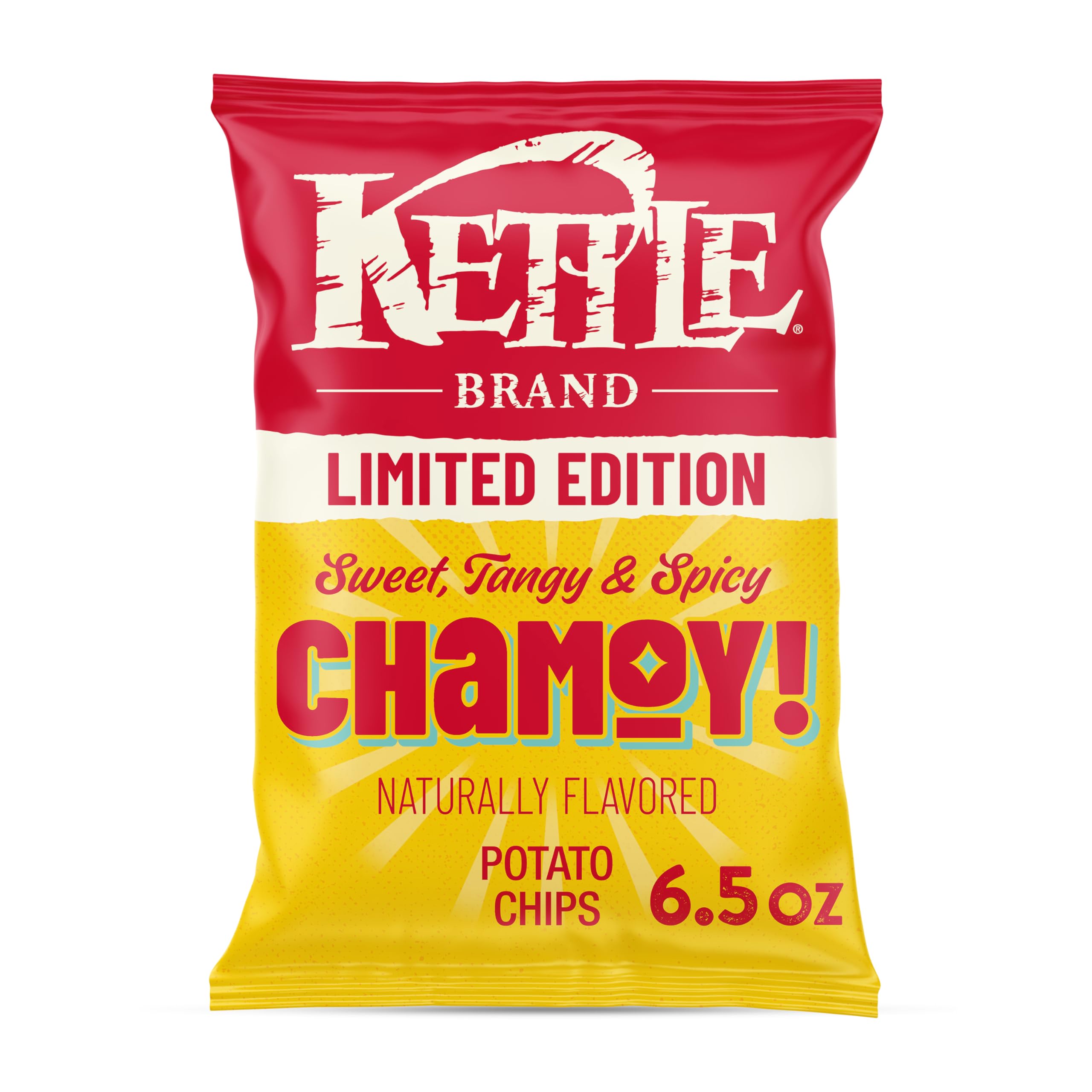 Kettle Brand Limited Edition Chamoy Flavored Potato Chips, 6.5 Oz Bag ...