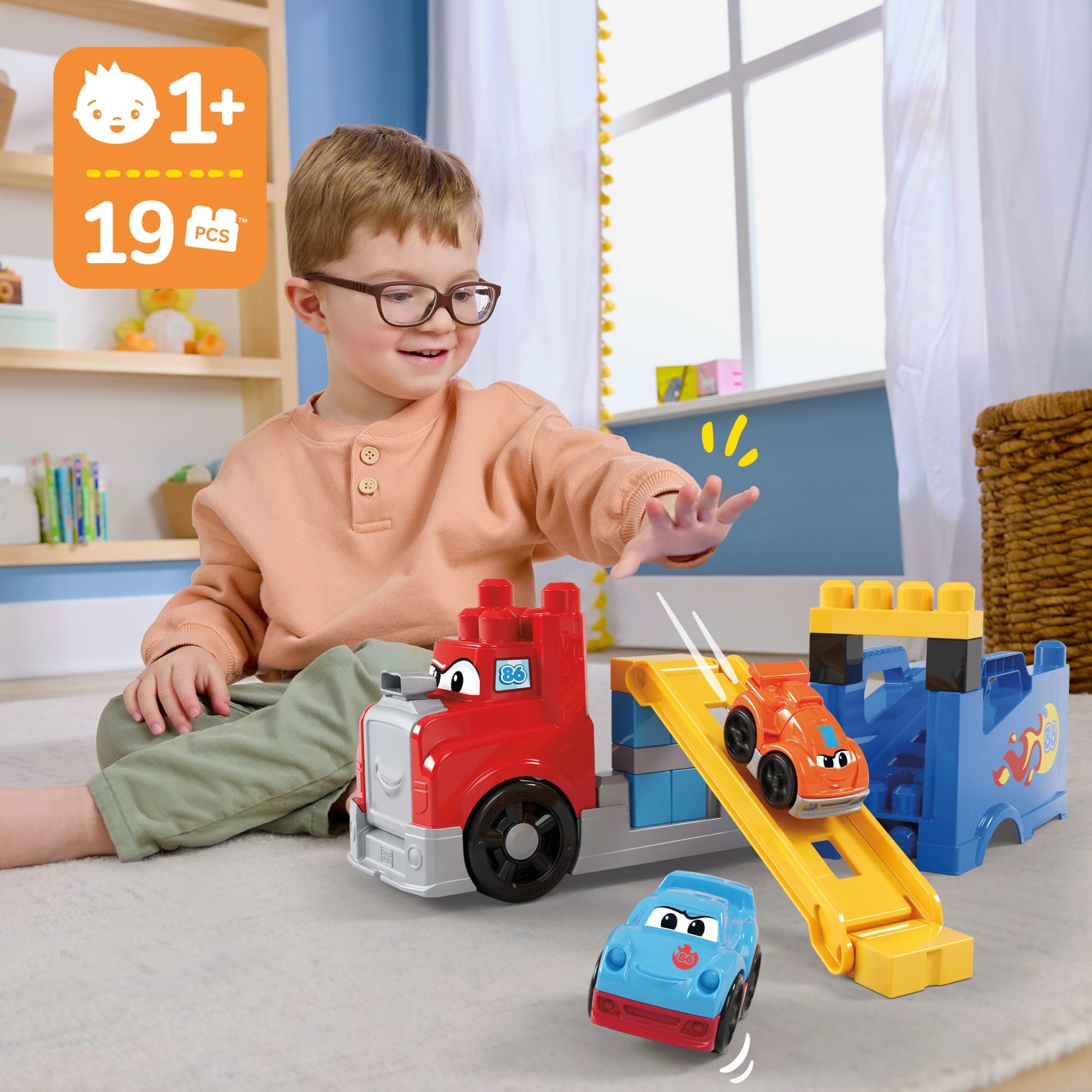 Mua MEGA BLOKS First Builders Toddler Building Blocks Toy Set, Build ...