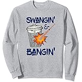 Amazon.com: Swangin And Bangin Houston Sign Stealing Trash Can Baseball ...