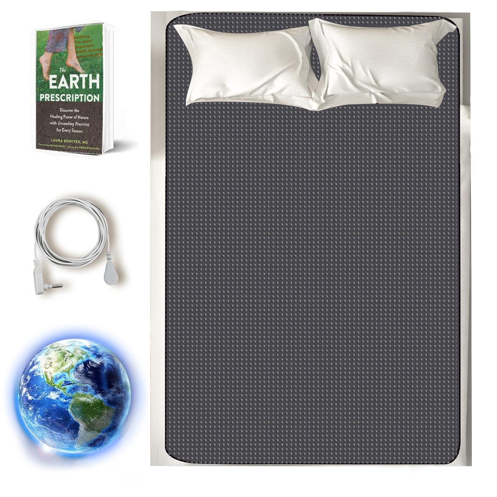Grounding Mat Sleep Mat Kit, Grounding Mattress Cover Mat Grounding Mat ...
