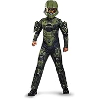 Amazon.com: Master Chief Classic Costume, Large (10-12) : Toys & Games