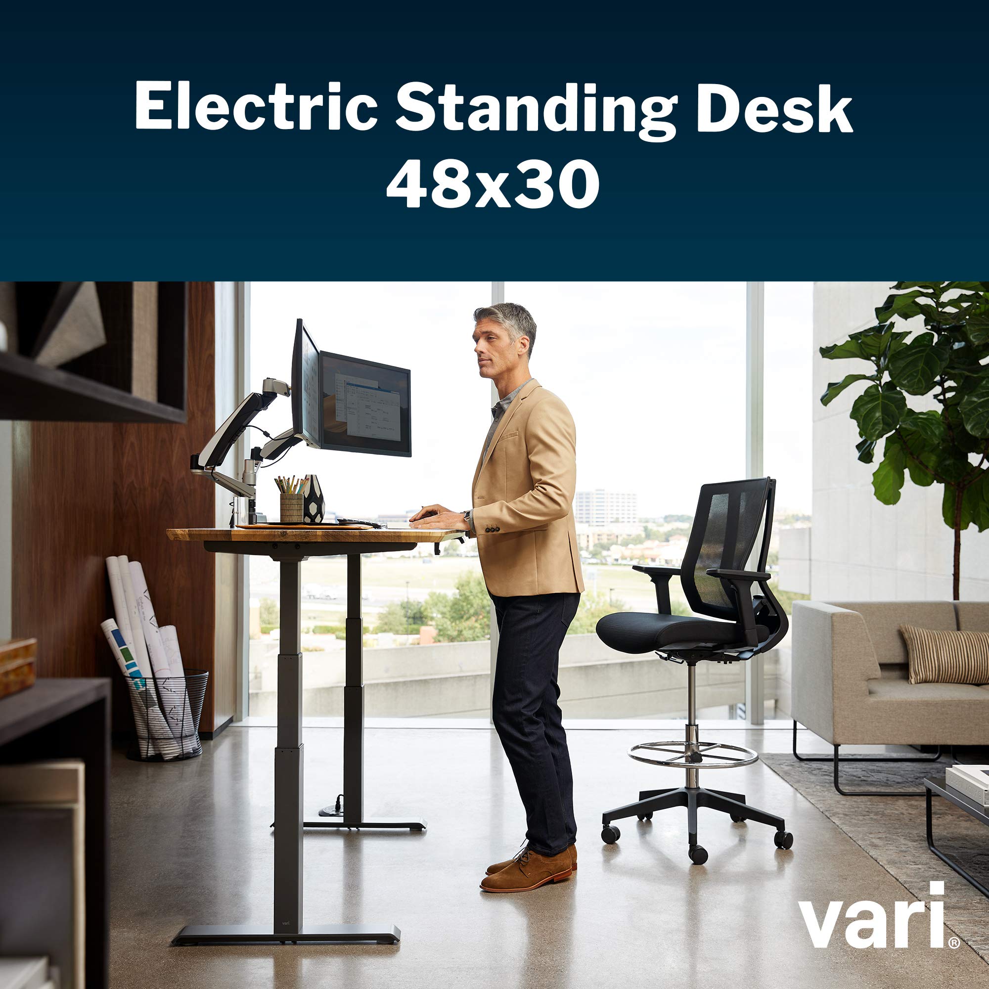 Mua Vari Electric Standing Desk- Varidesk Adjustable Height Sit-Stand ...