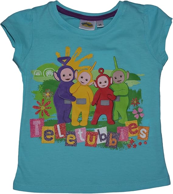 Teletubbies Teletubbies Mädchen T-Shirt Kurzarm T-Shirts: Amazon.de ...