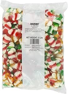 Amazon.com : Haribo Gummi Candy, Clown Fish, 5-Pound Bag : Grocery ...