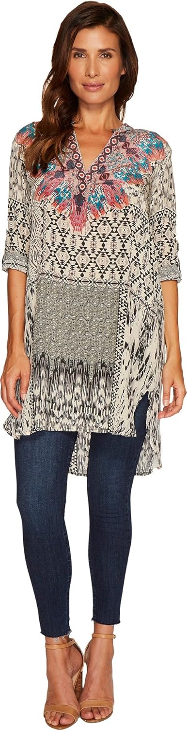 Tolani Women's Skyler Tunic Dress Ikat Dress at Amazon Women’s Clothing ...