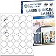 Amazon.com : Spartan Industrial Printable Circle Laser Label - 1.5 ...