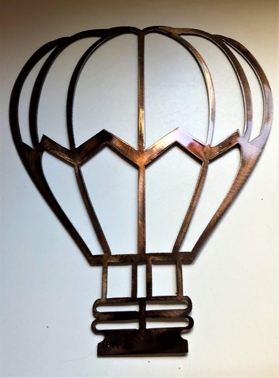 Amazon.com: Hot Air Balloon Metal Wall Art Accent: Handmade