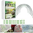 Amazon.com : Garden Netting for Raised Beds, 10x30FT Ultra Fine Mesh Netting with 6 Sets ...