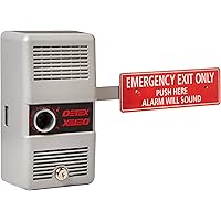 Detex ECL-230D Emergency Door Exit Alarm, Silver - Security And ...