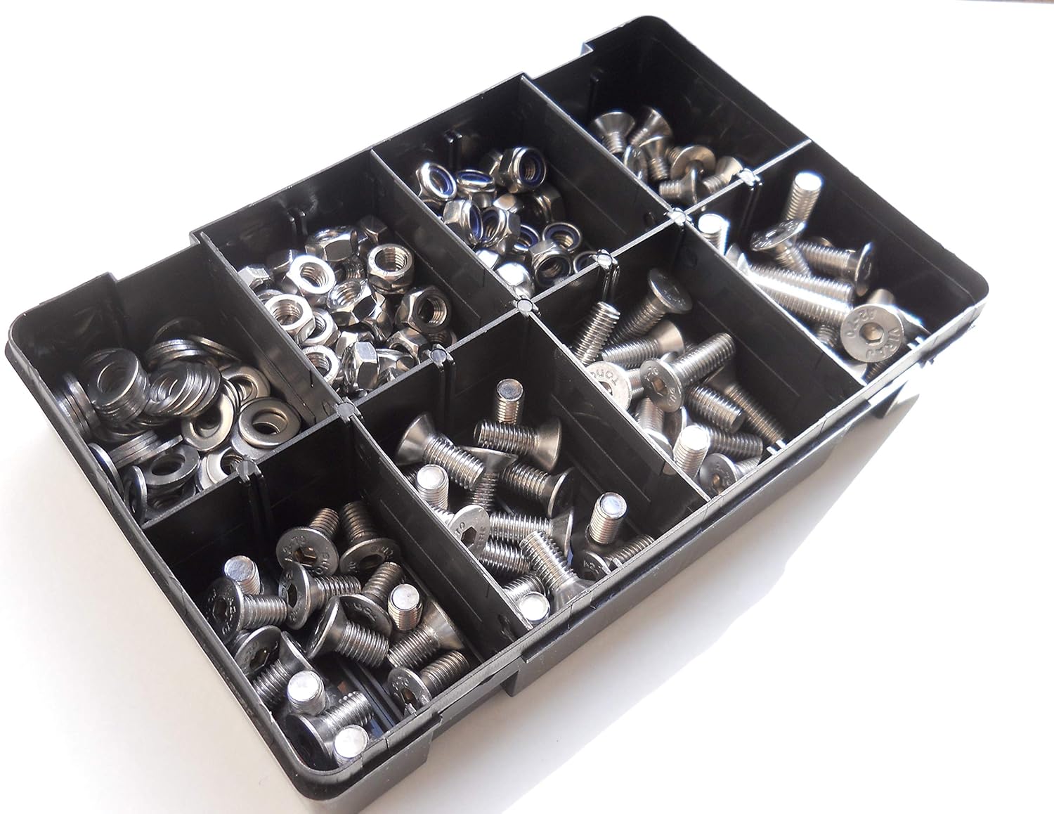 Monkeyjams’ Shed M8 Allen Socket Countersunk Machine Screw/Bolt, Nut ...