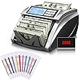 Amazon.com : Money Counter Machine Currency Counter with Money Bands ...