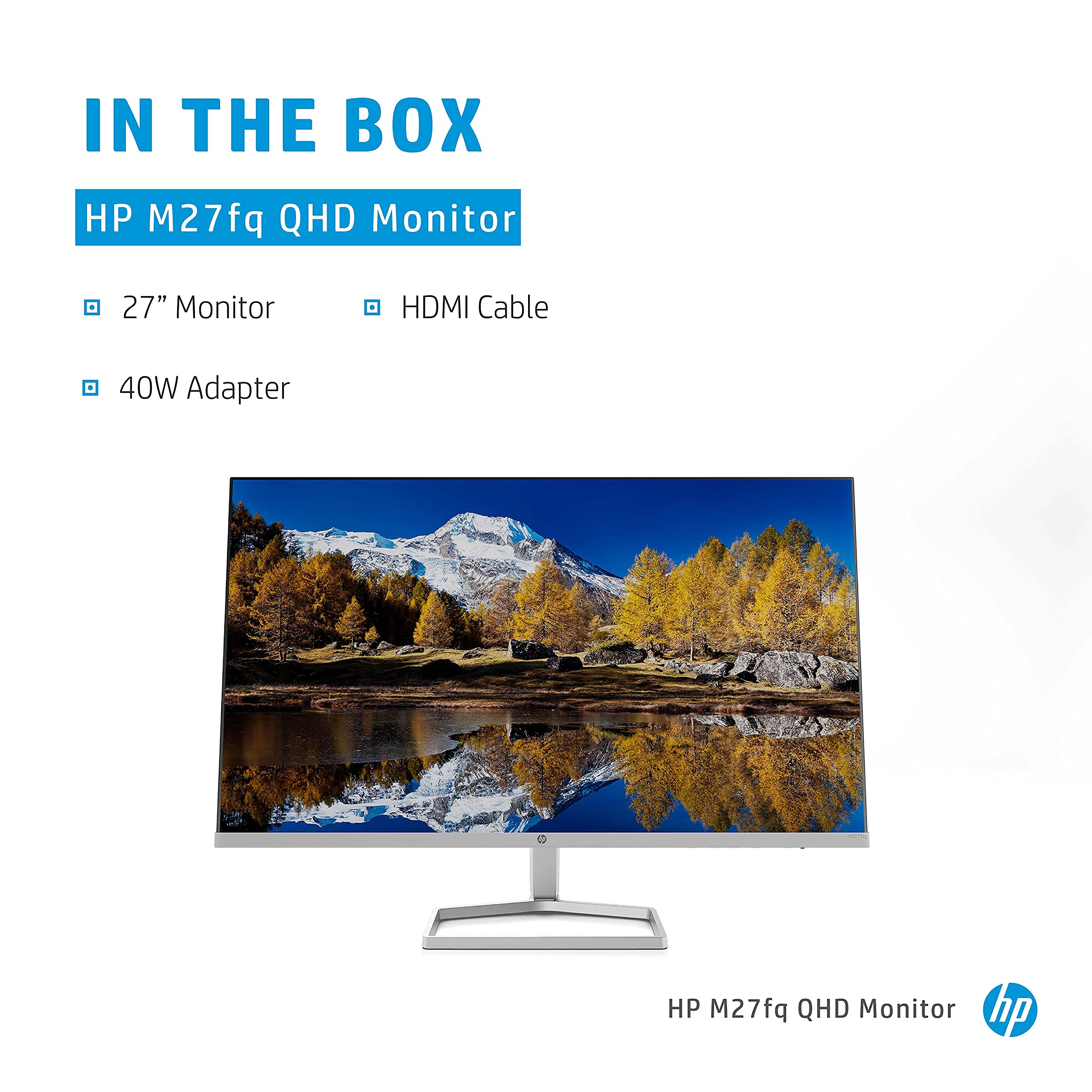 Mua HP M27fq 27-Inch QHD 1440p Monitor 75Hz, AMD FreeSync, Low Blue ...
