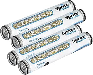 Sprite Industries, Inc HHC-4 Hand Held Replacement 4-Pack Shower Filter ...