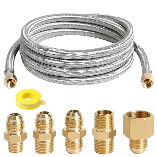 ATKKE 10FT High Pressure Propane Extension Hose with Conversion ...